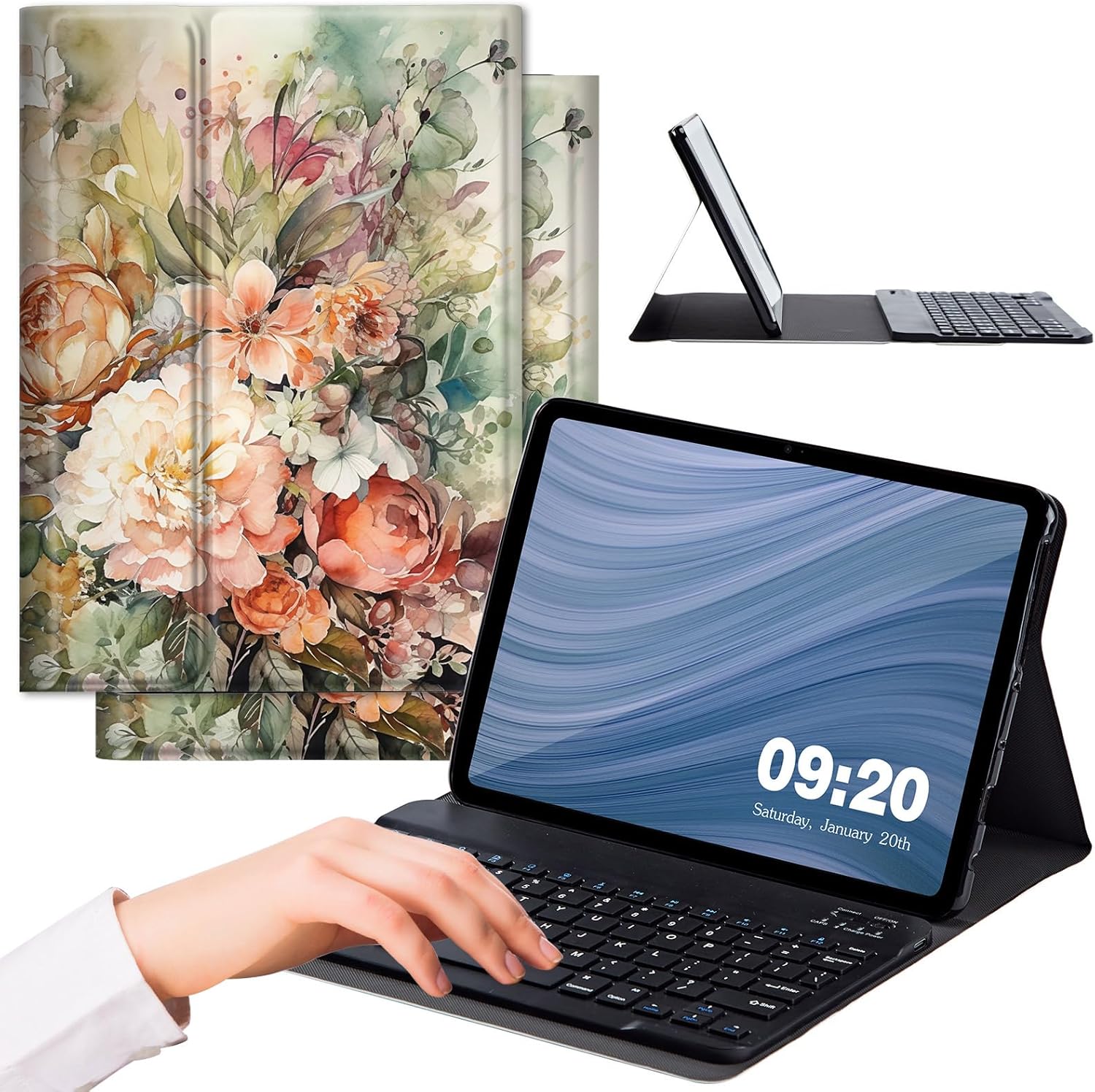 Amazon.com: RMJKXQZG for Amazon Fire Max 11 Keyboard Case, Strong ...