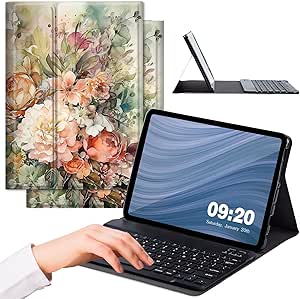 Amazon.com: RMJKXQZG for Amazon Fire Max 11 Keyboard Case, Strong ...