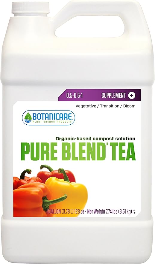 Amazon.com : Botanicare Pure Blend Tea, Supplemental Nutrient, 0.5-0.5 ...
