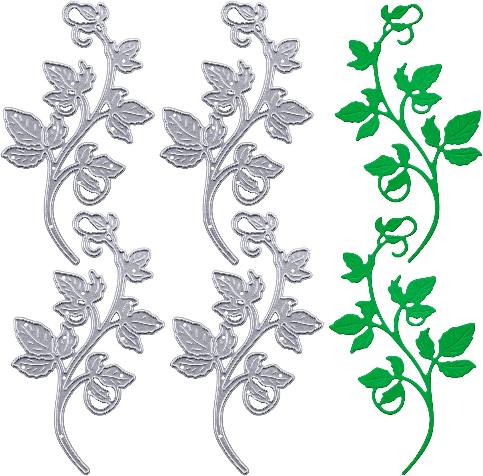 Amazon.com : Leaf Cutting Dies for Card Making, Metal Leaves Cutting ...
