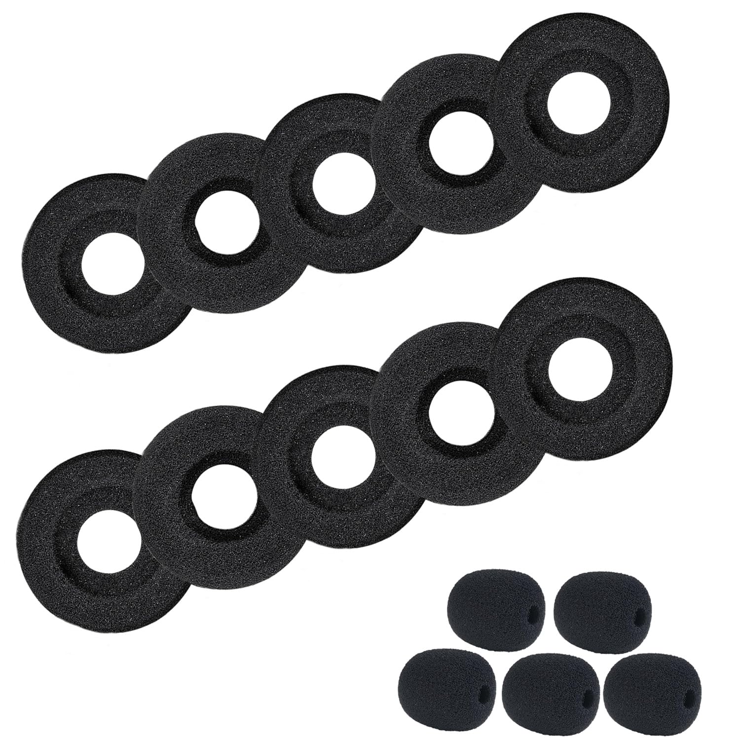 Amazon.com: Replacement Ear Pads for Plantronics Headset Foam Ear ...