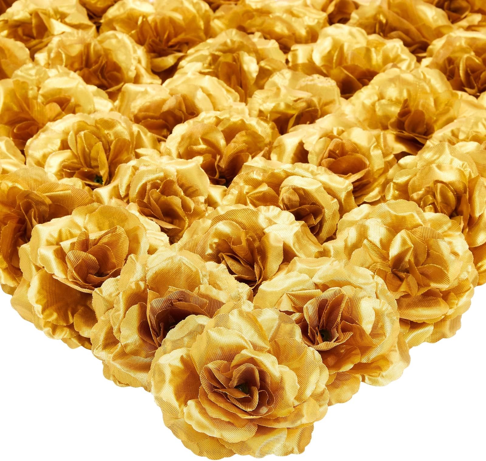 Amazon.com: IGUO 3D Paper Flowers Gold Black Graduation Craft Paper ...
