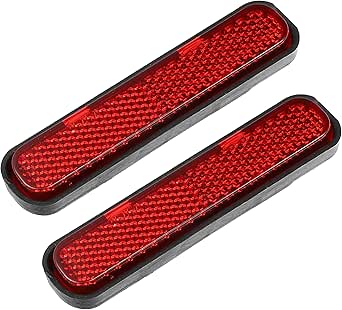 Amazon.com: X AUTOHAUX Front Lower Fork Reflector Sticker Rear ...