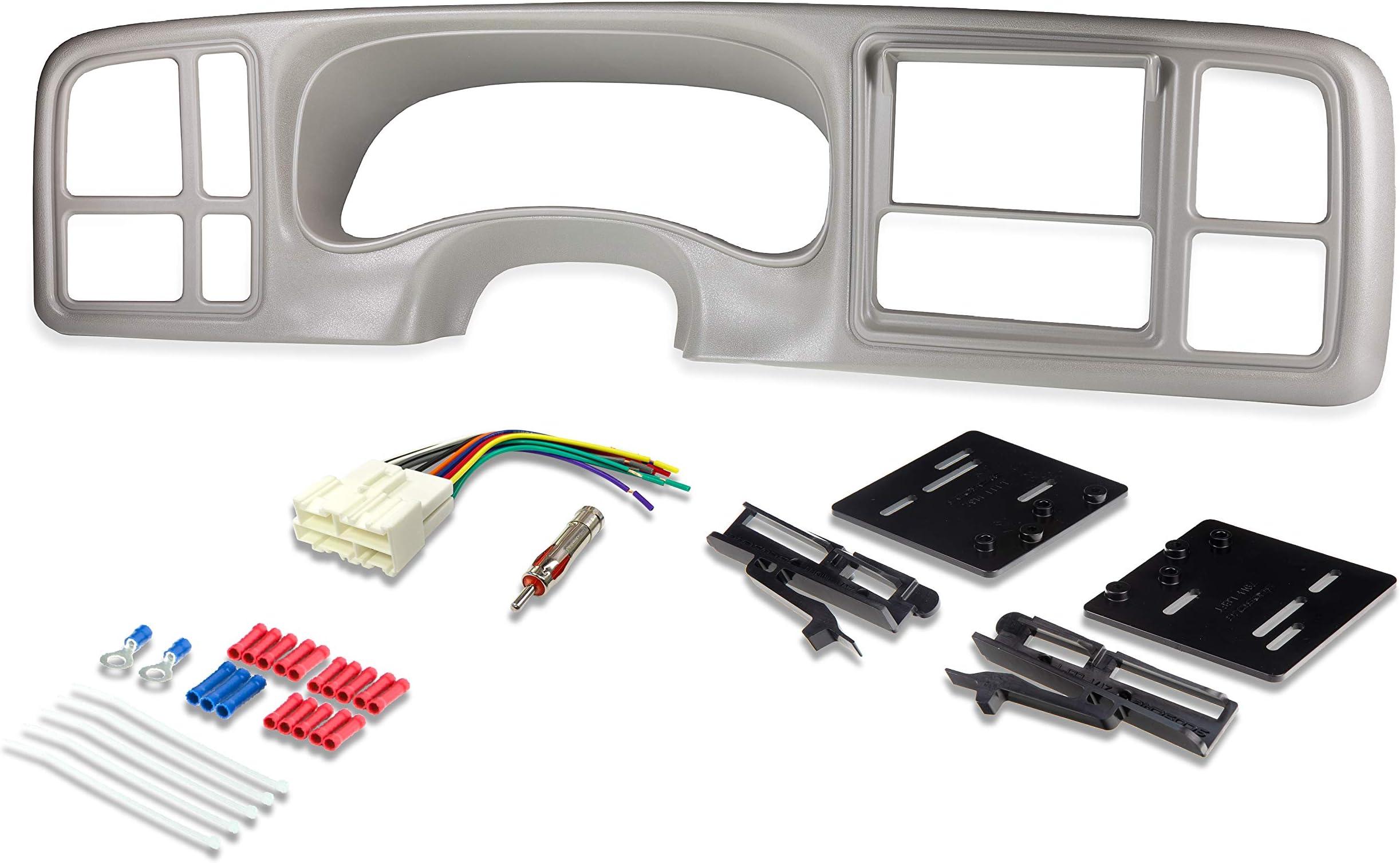 2002 Gmc Sierra Double Din Dash Kit