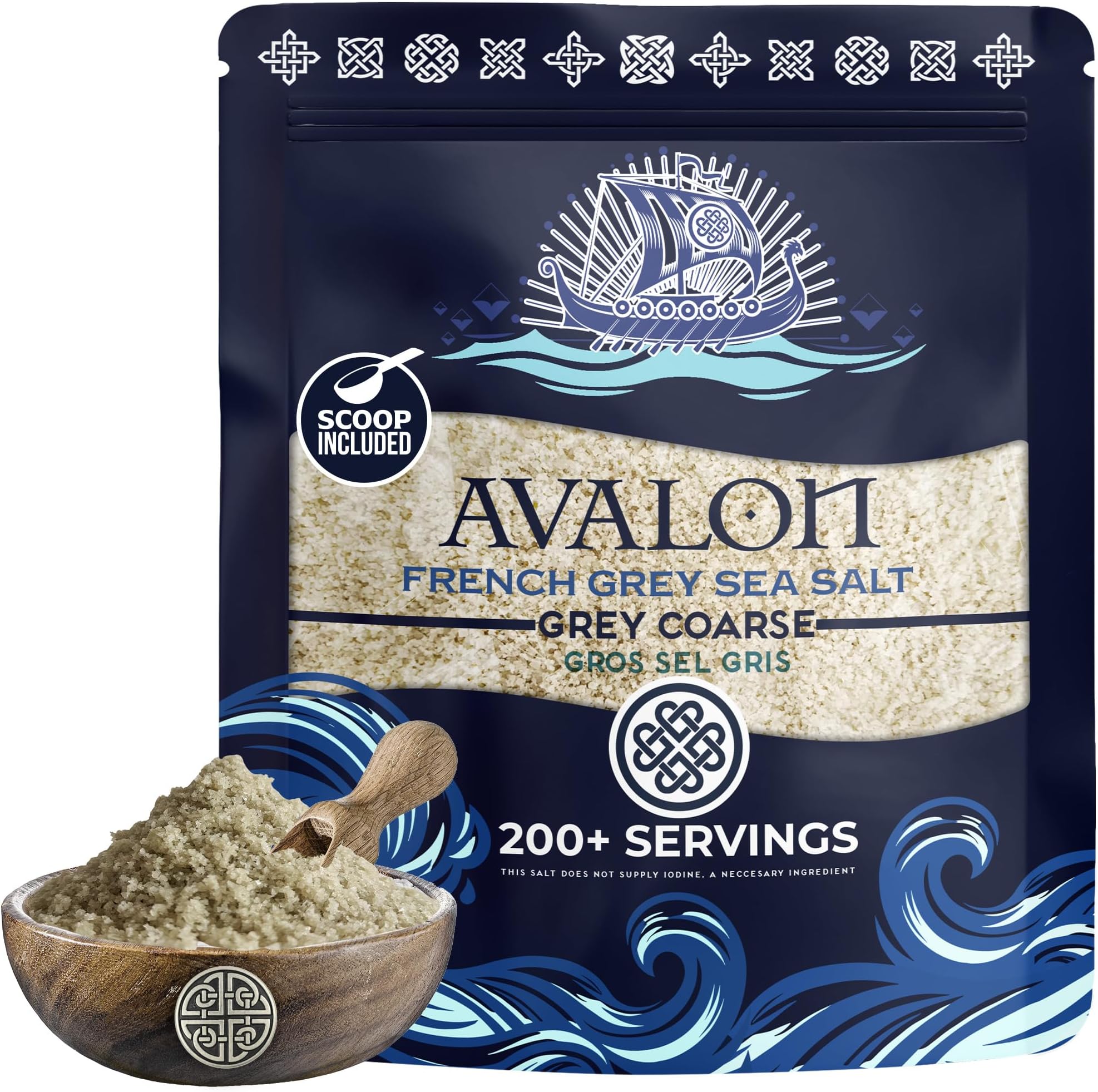 Amazon.com : Napoleon's Celtic Organic 82 Minerals Sea Salt Coarse, 1 ...