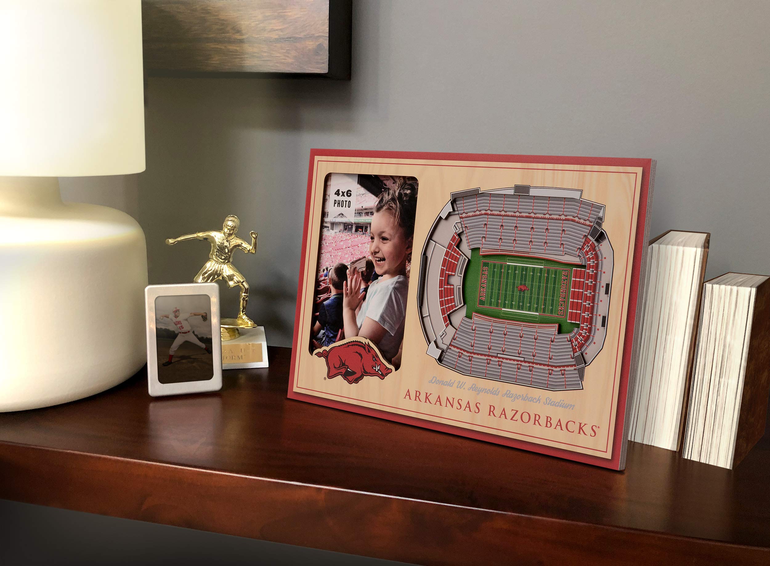 Snapklik.com : YouTheFan NCAA Arkansas Razorbacks 3D StadiumView ...