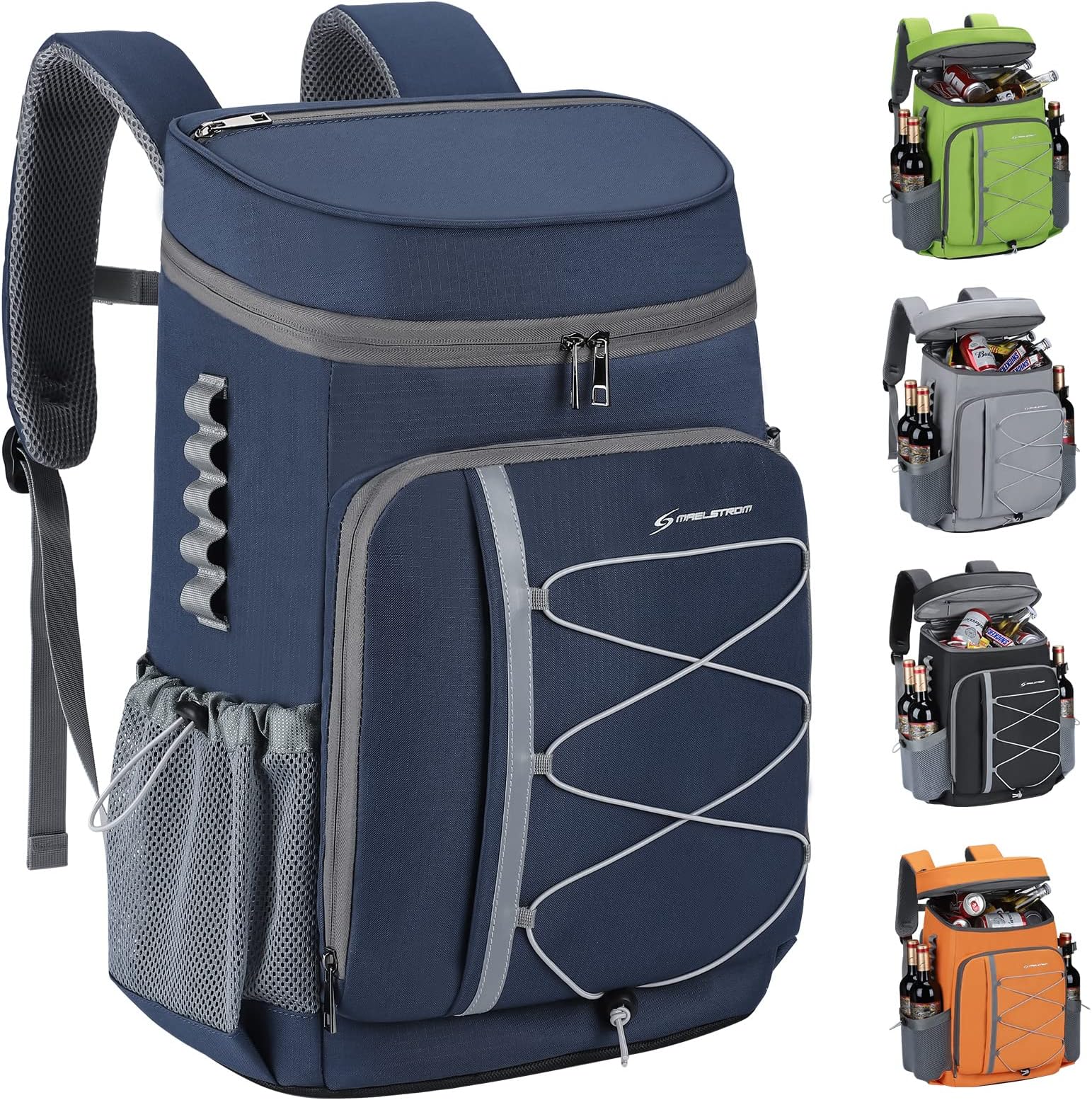 Amazon.com: MANETTA Picnic Backpack Cooler - 54 Cans Large Cooler ...