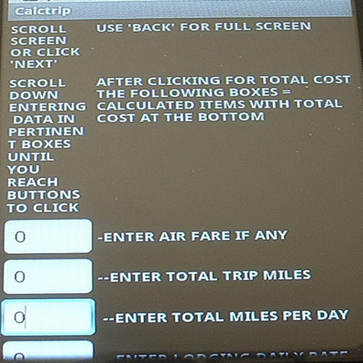CALCULATE TRIP COST - App on Amazon Appstore