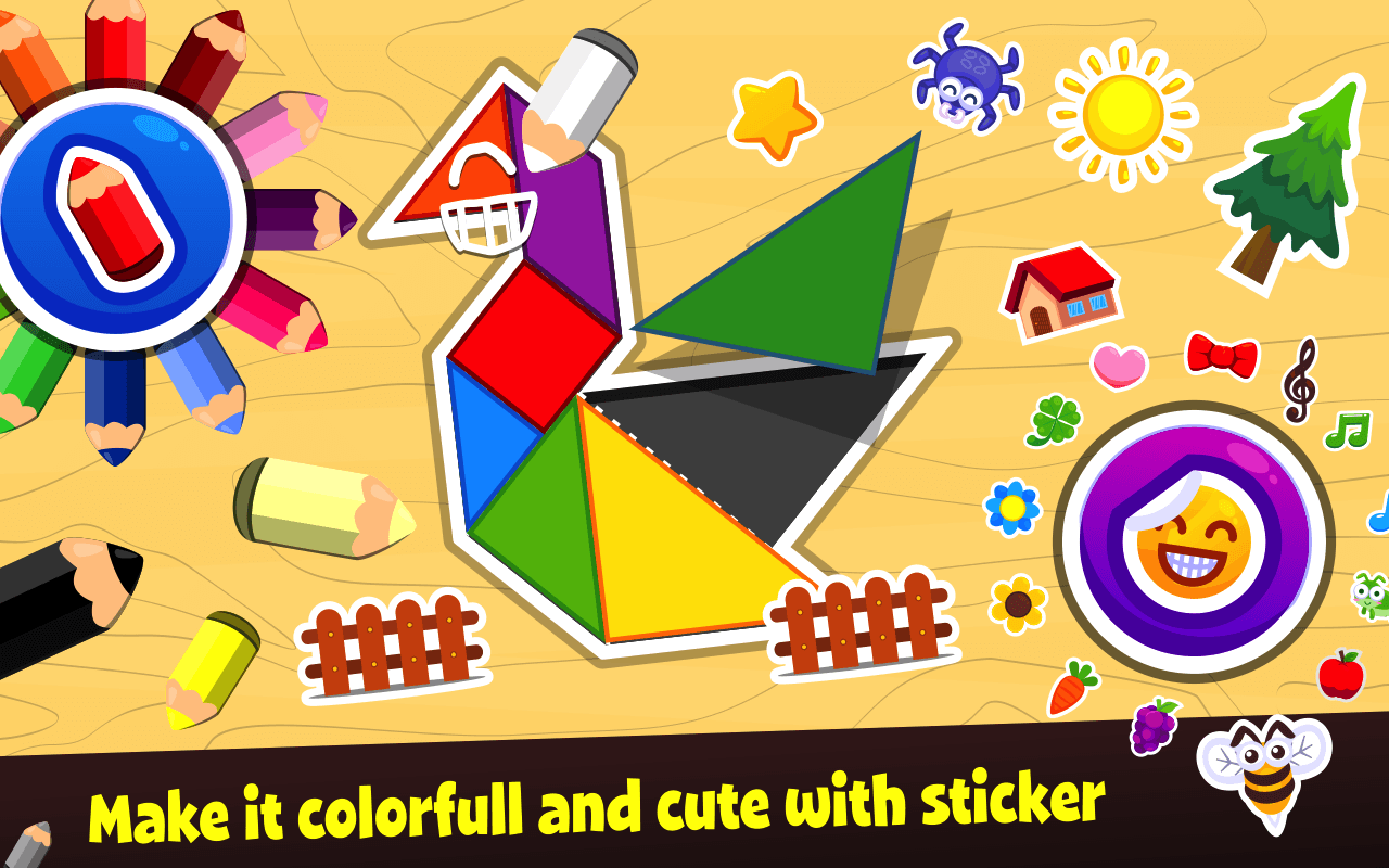 Marbel Tangram - Creative Apps for Kids - App on Amazon Appstore