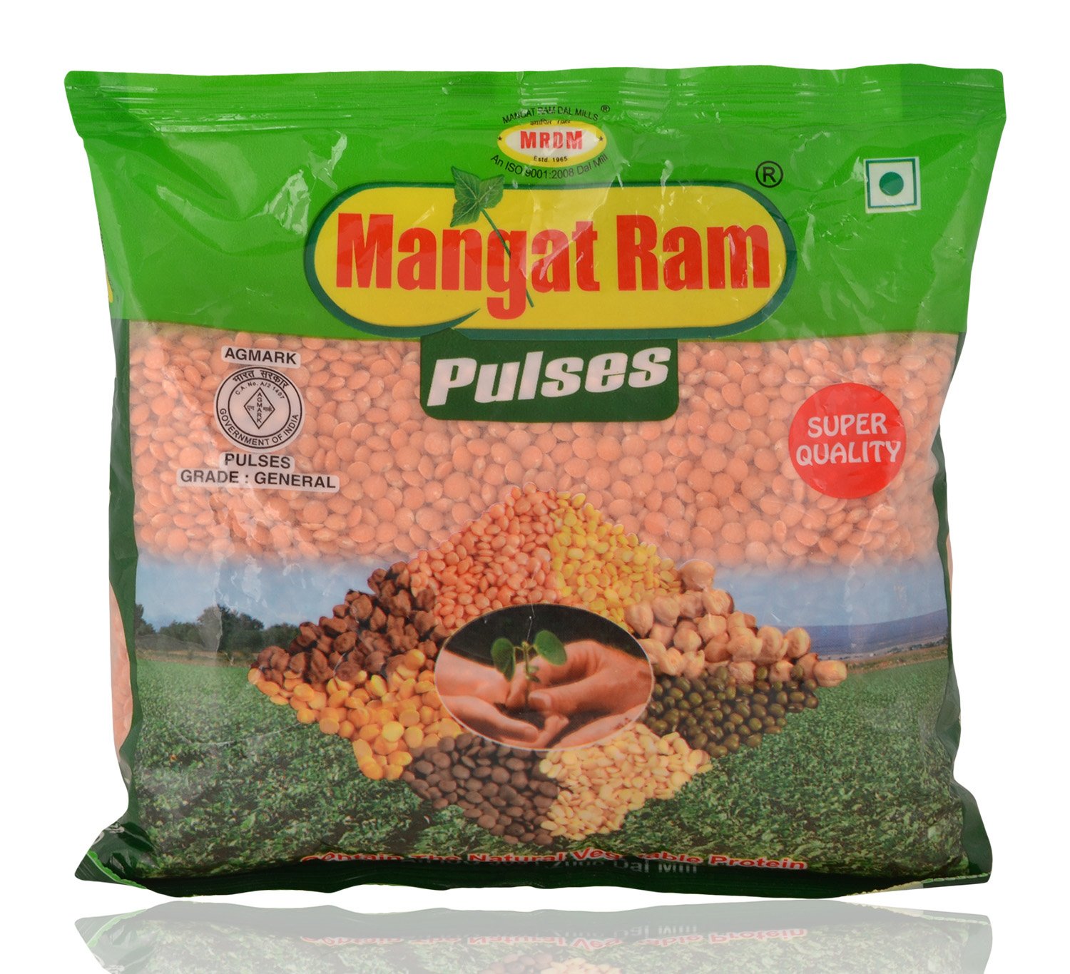 Mangat Ram Pulses - Masoor Dhuli, 500g Pack : Amazon.in: Grocery ...