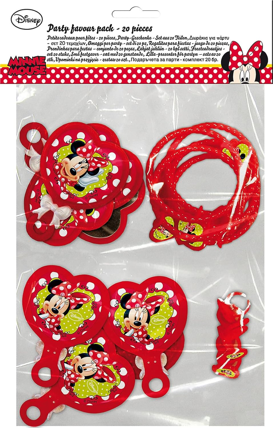 Disney Minnie Mouse Mini Toys in Bulk Pack, Multi Color : Amazon.in ...