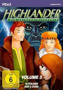 Highlander - Die Zeichentrickserie.Vol.3,2 DVD : Amazon.com.au: Movies & TV