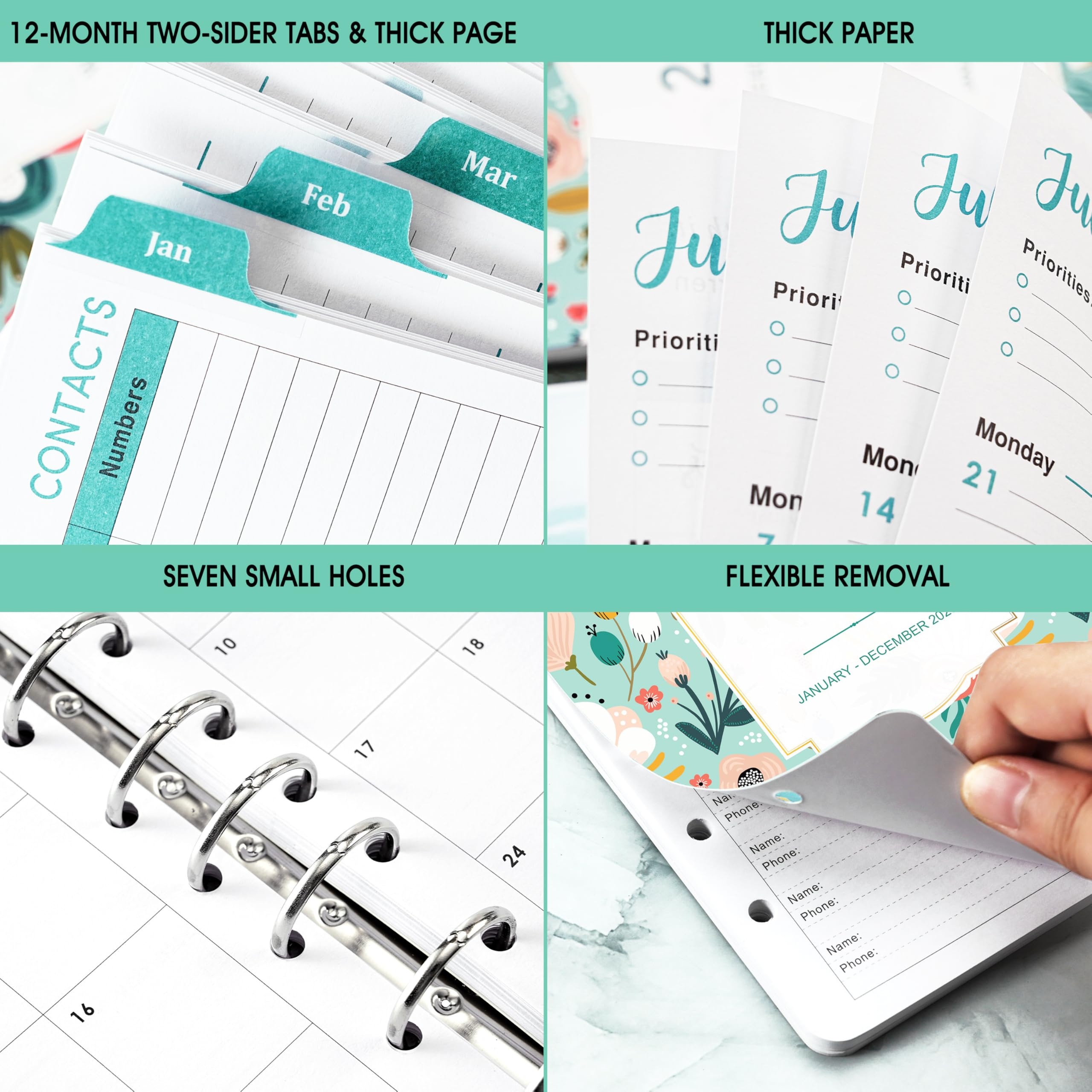 2025 Weekly Planner Refills Mua 2024-2025 Planner Refills - Planner ...