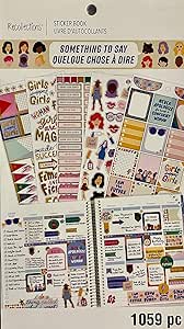 Amazon.com: Recollections Something to Say Planner Sticker Book 1059 ...