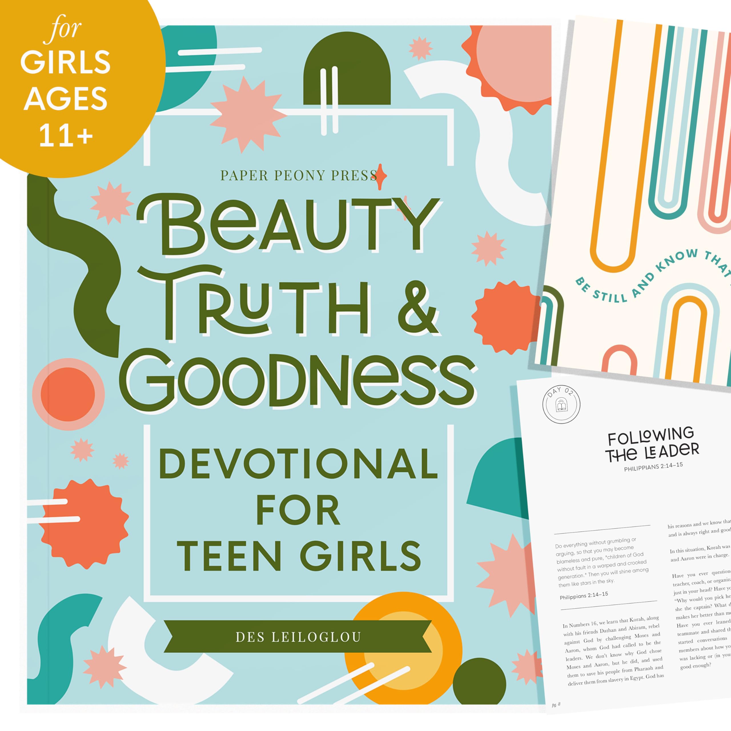 Amazon.com: Beauty, Truth and Goodness: A 40-Day Devotional for Teen ...