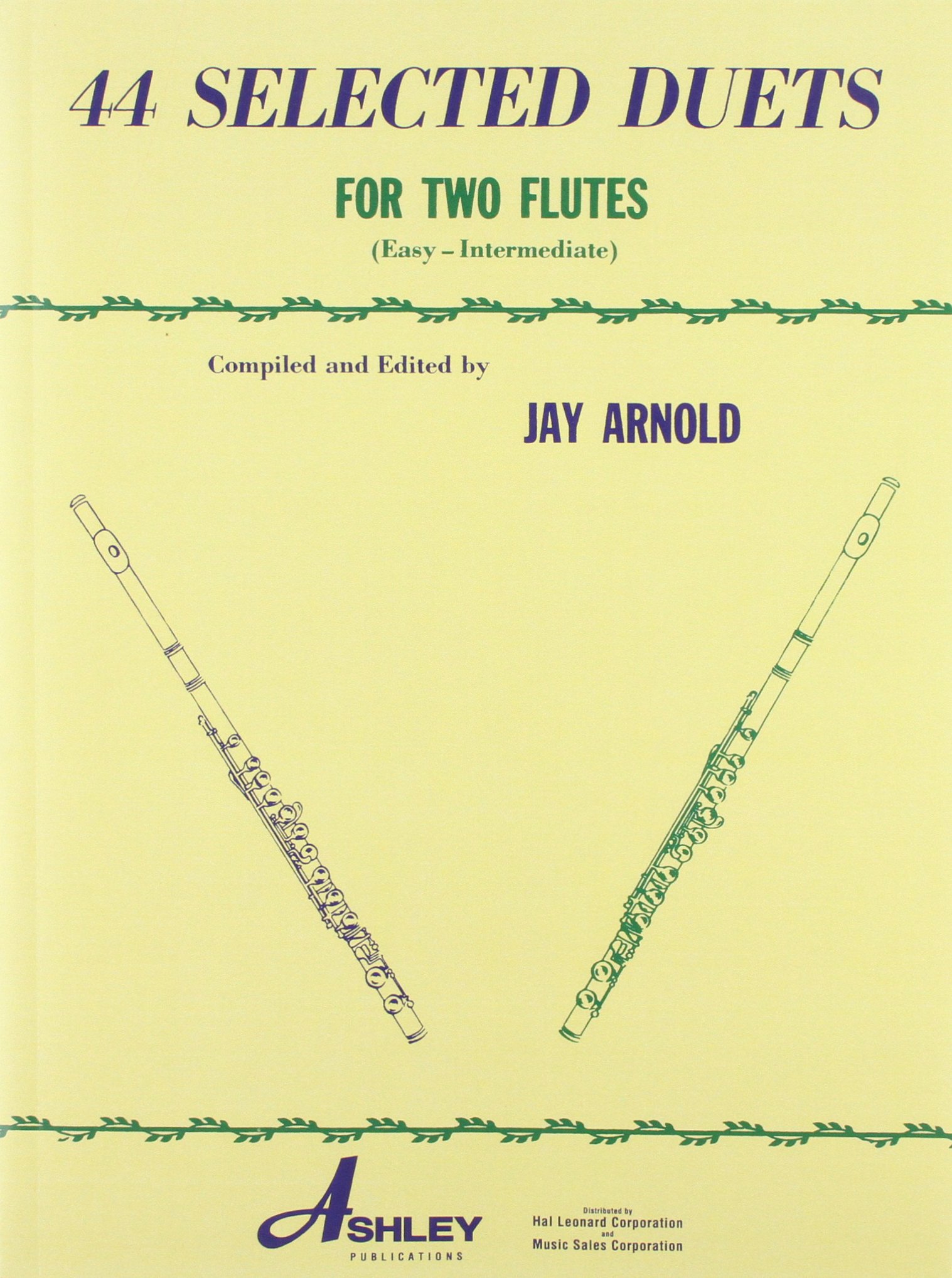 Amazon.com: 44 Selected Duets for Two Flutes - Book 1: Easy ...
