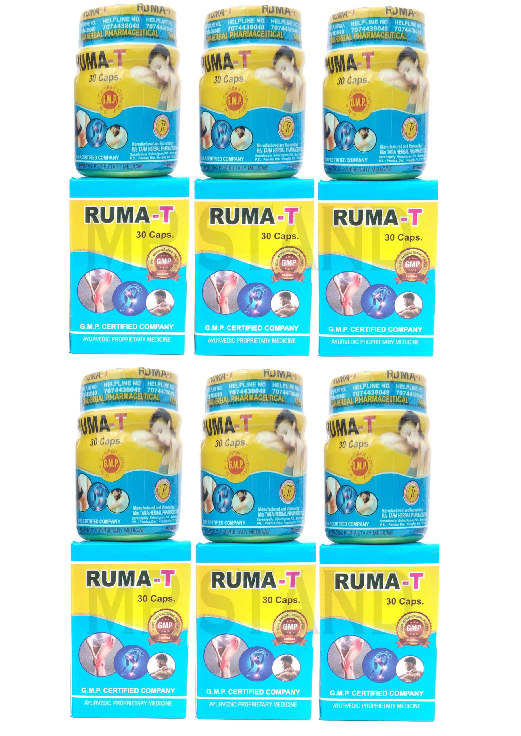 MR STAND RUMA T 30 capsule (Pack of 12) : Amazon.in: Health & Personal Care