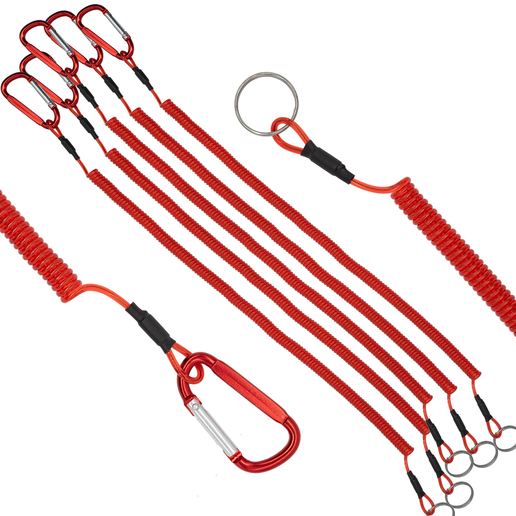 Snapklik.com : StayMax Stretchy Spiral Keyring Spiral Lanyard ...