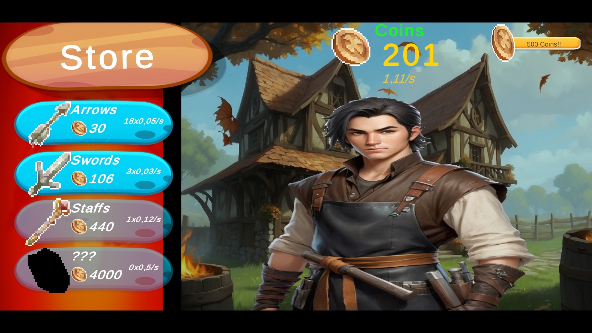 Idle Blacksmith - App on Amazon Appstore