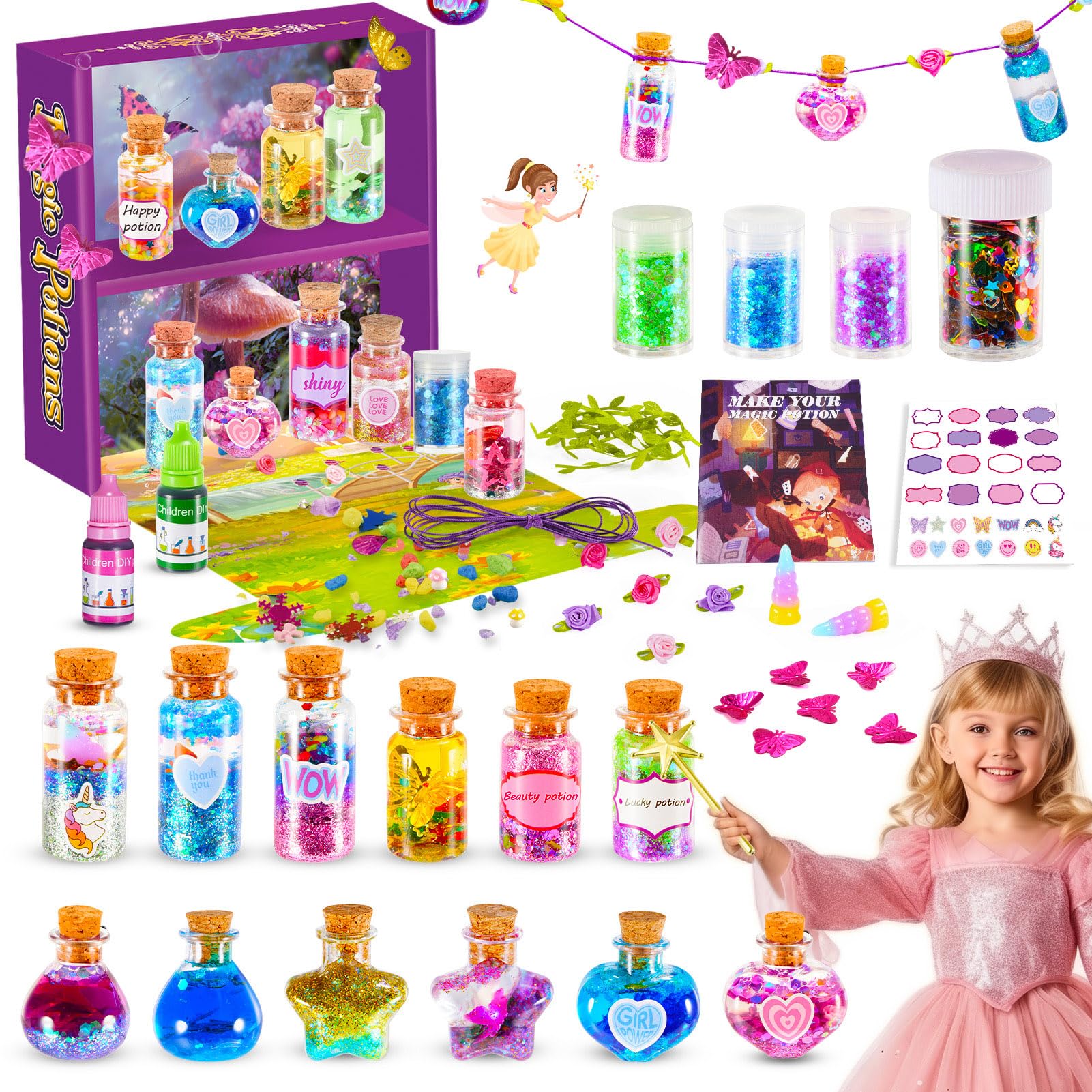 Grriopi Potion Making Kit Children, Craft Kits for Kids 6 7 8 9 Year ...