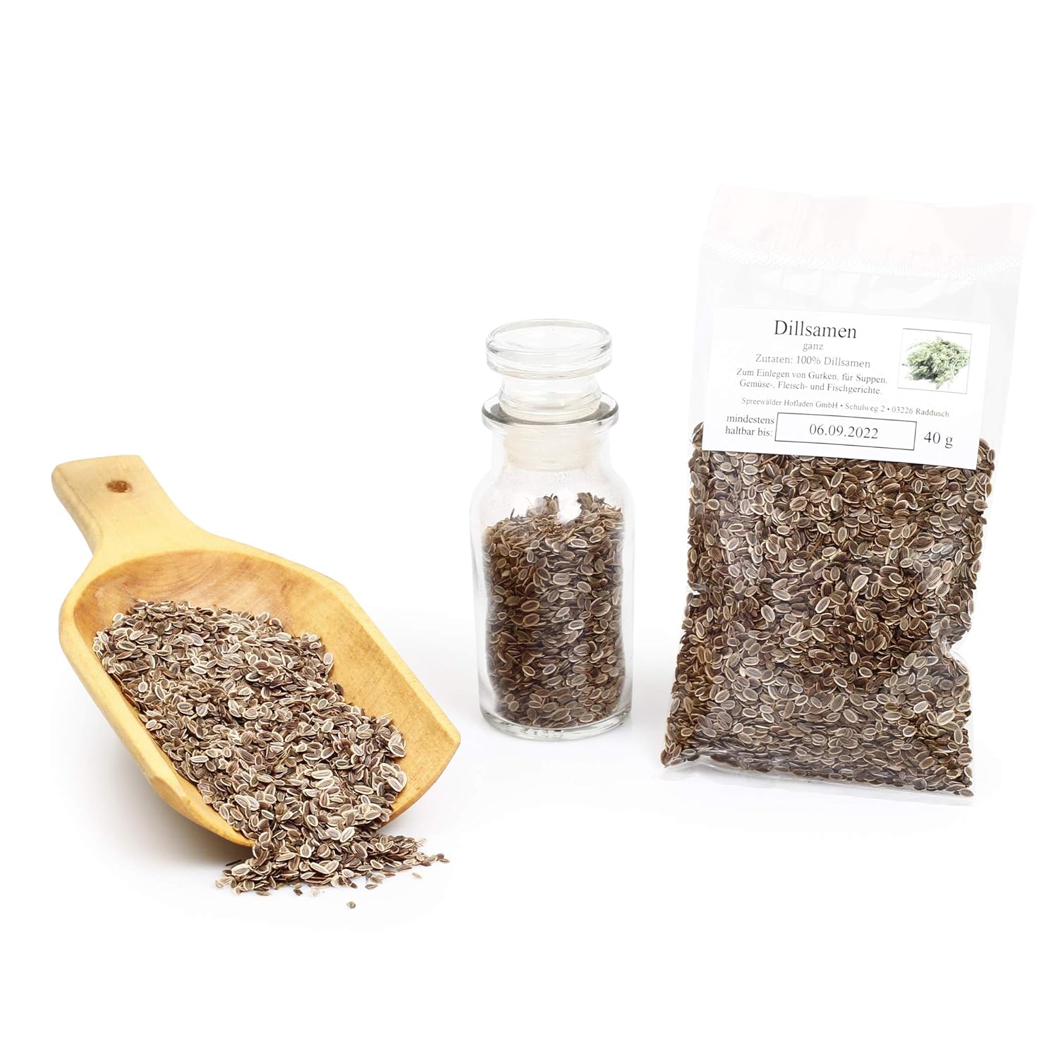 Dillsamen ganz, Premium-Qualität Einlegegewürz einmachen, einlegen ...