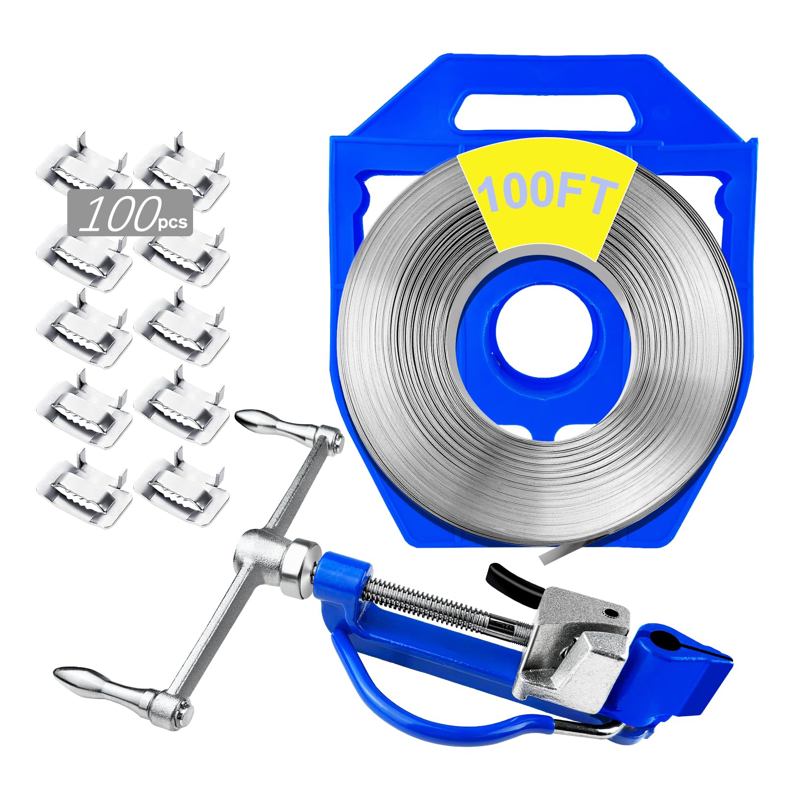 Snapklik.com : VerRich Steel Banding Strapping Kit-Screw-Type Tensioner ...