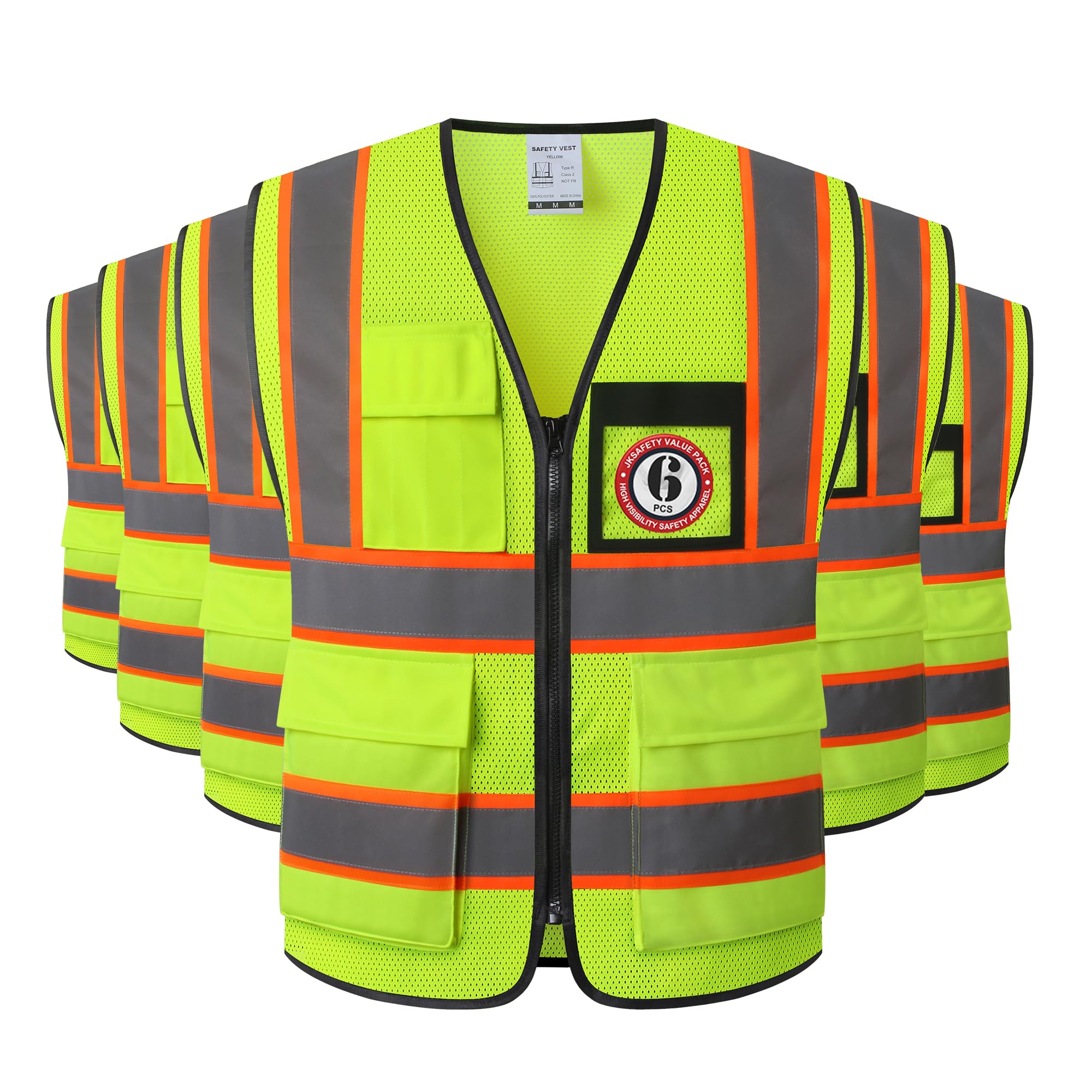 Snapklik.com : JKSafety Hi-Vis Safety Vest High Visibility Reflecitive ...