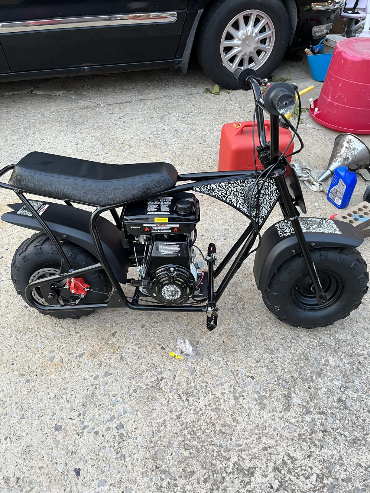 $16/mo - Finance Oryxearth 105CC 4-Stroke Gas Powered Mini Bike for ...