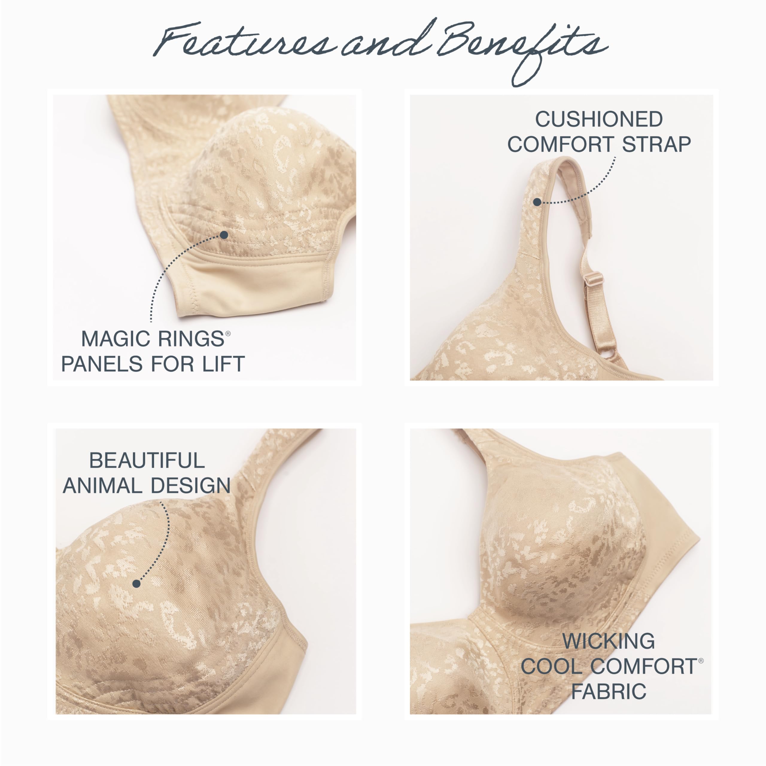 Snapklik.com : Playtex Womens 18-Hour Ultimate Lift Wireless Full ...