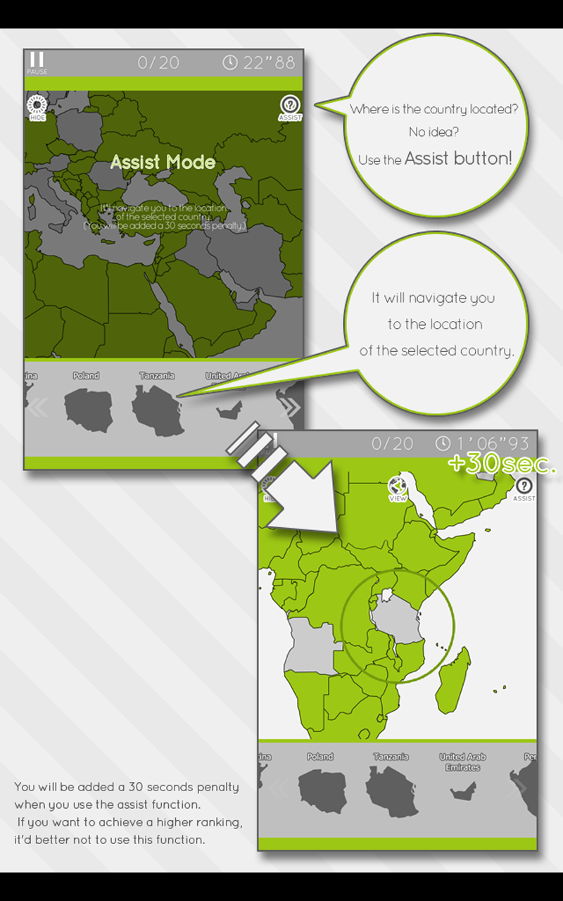 Enjoy Learning World Map Puzzle - App on Amazon Appstore