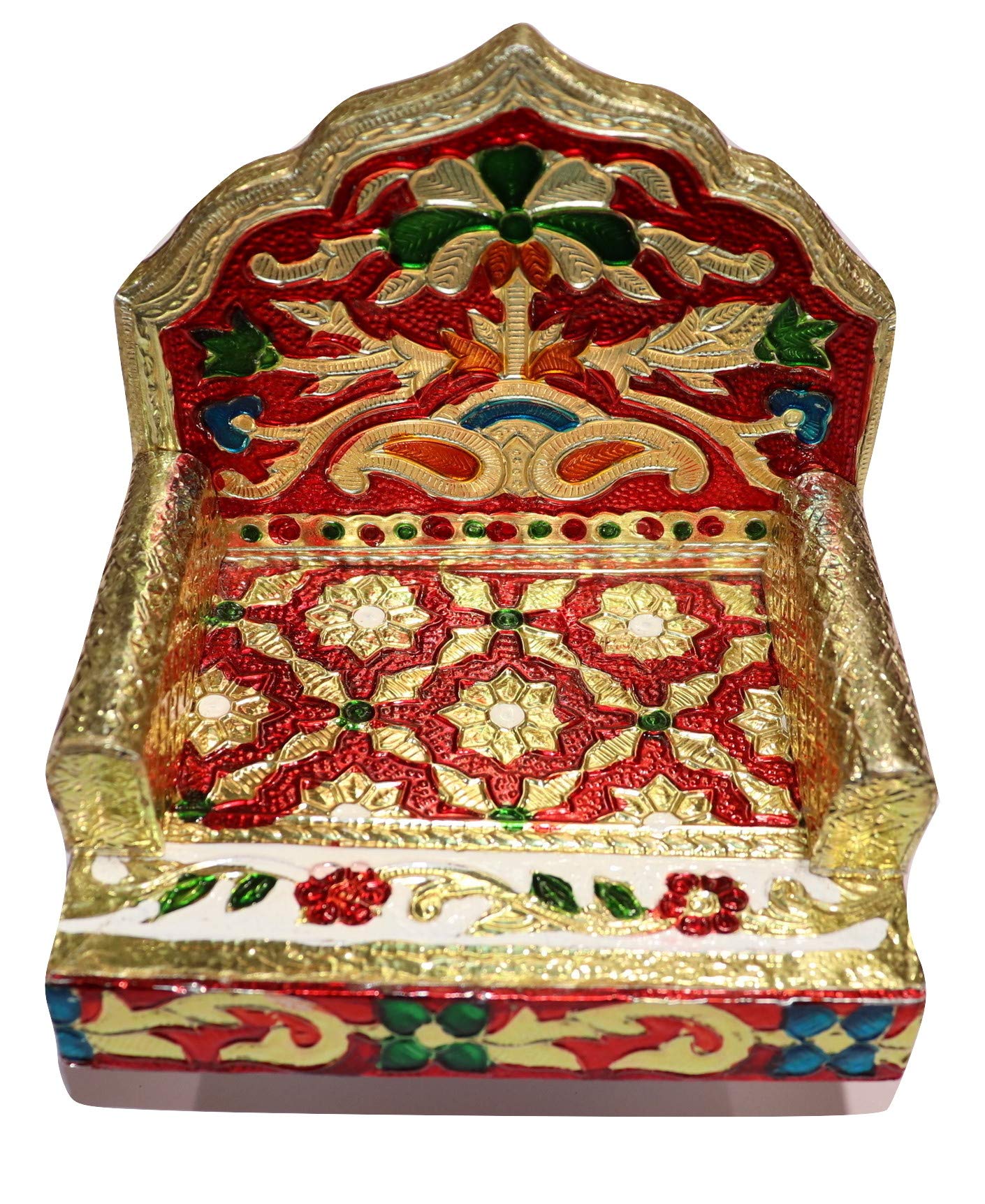 Buy Reliable Meenkari Singhasan for Laddu Gopal/Ladoo Gopal Sinhasan ...