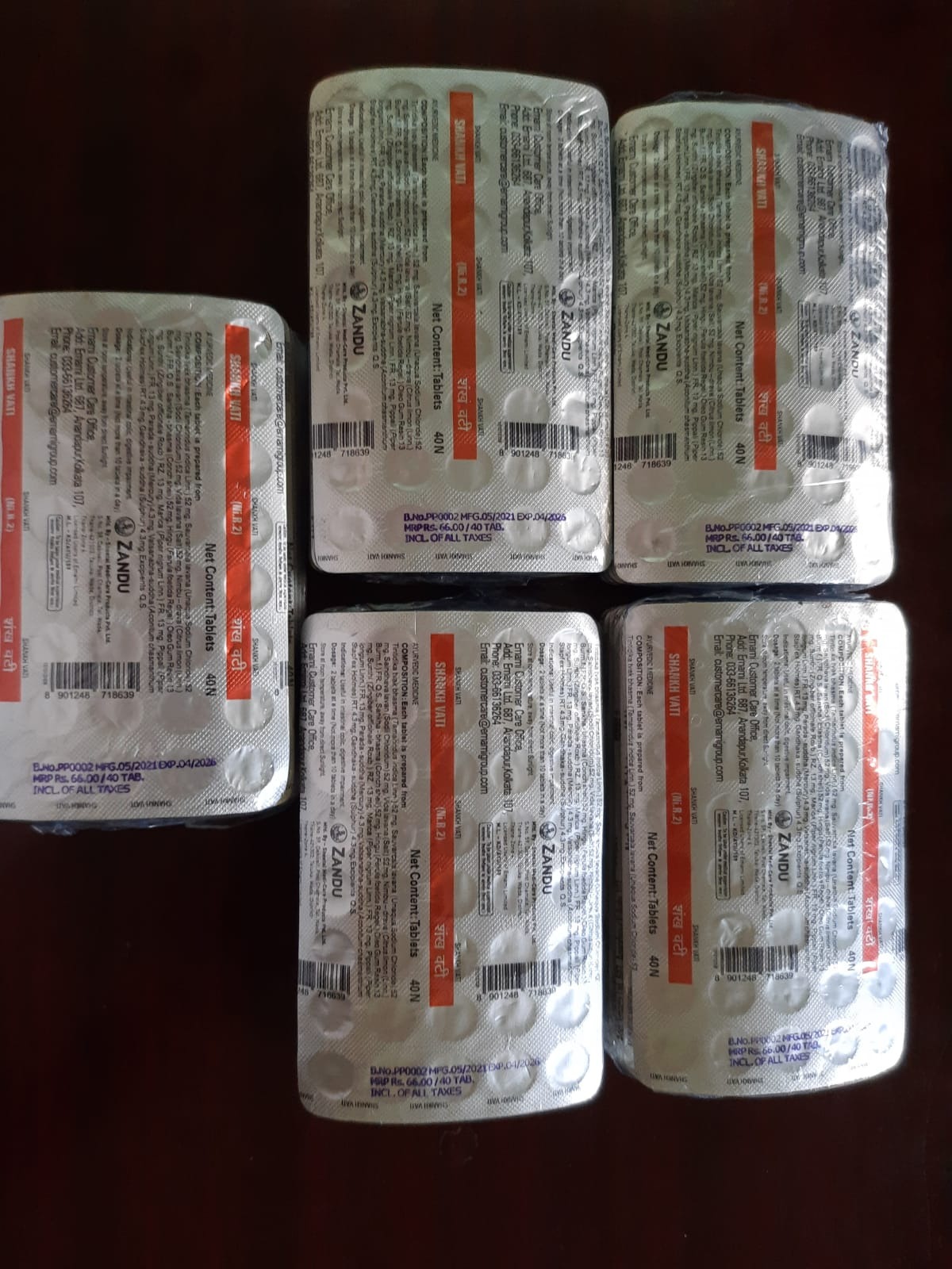 Buy Zandu Kushal Ayurvedic Pharmacy Kanthil, 5 gm (Pack of 4 ...