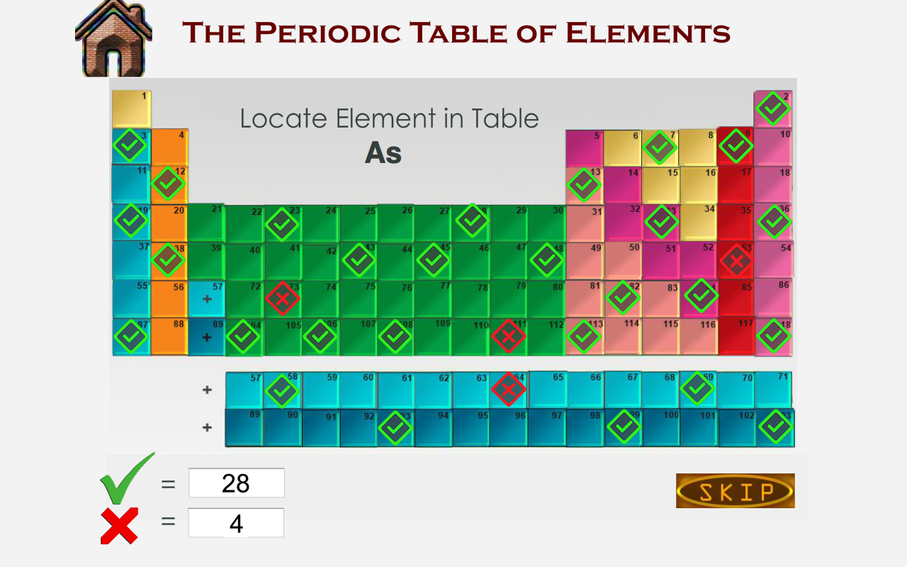 Learn Periodic Table of Elements - Study & Quiz Modes available. - App ...