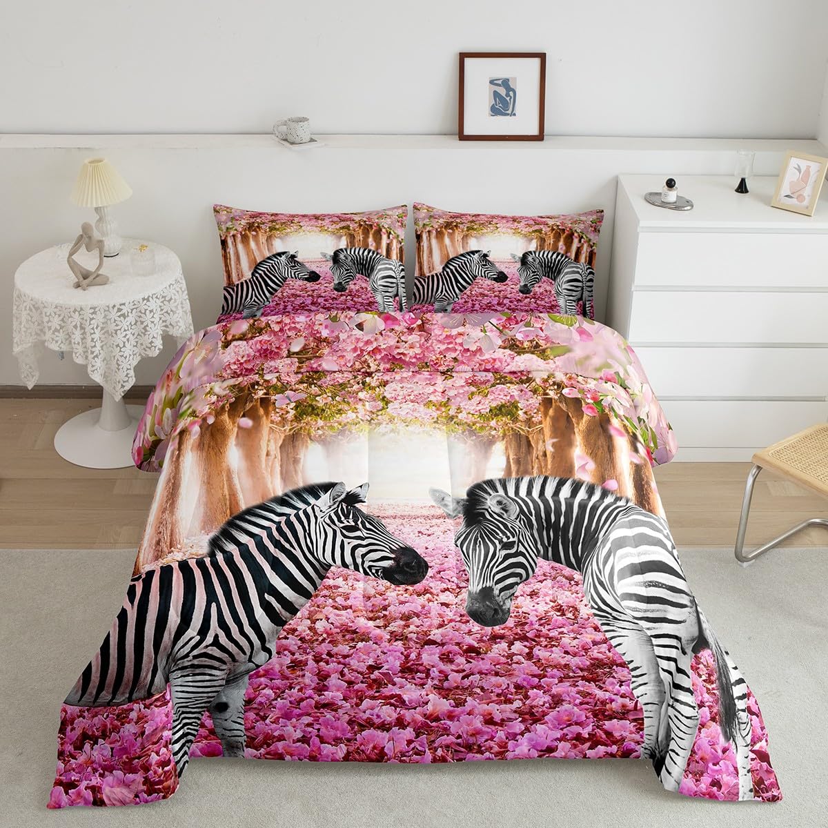 Zebra Themed Room