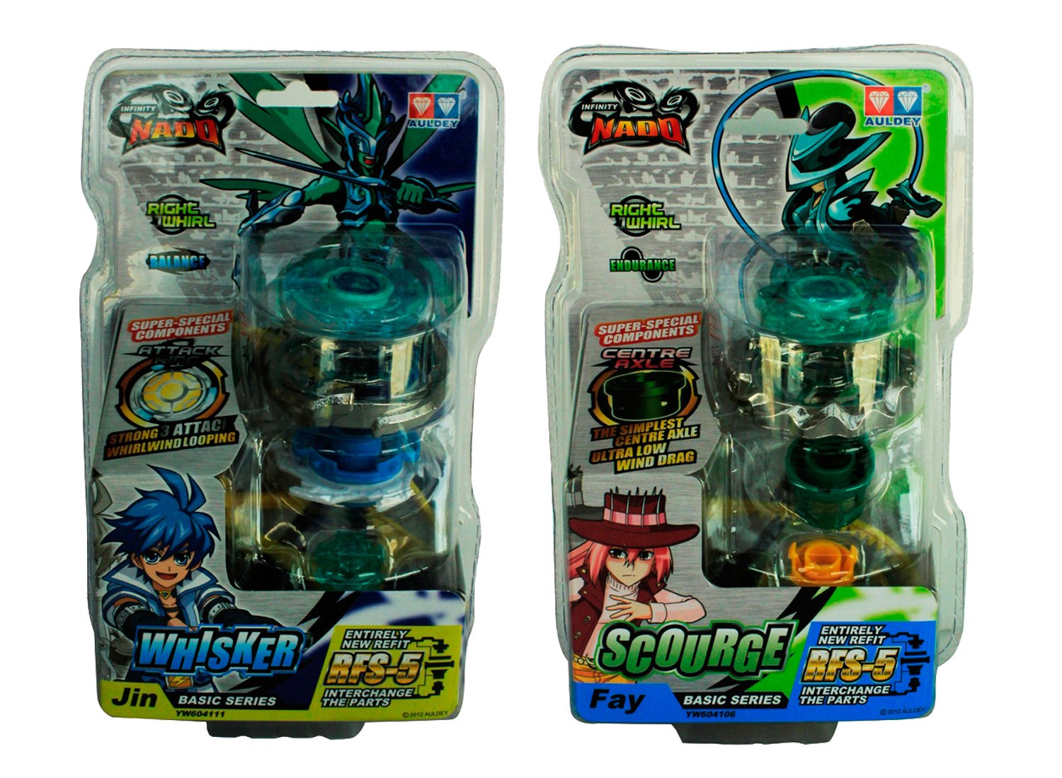 Infinity Nado Whisker and Scourge Without RFID Combo, Multi Color ...