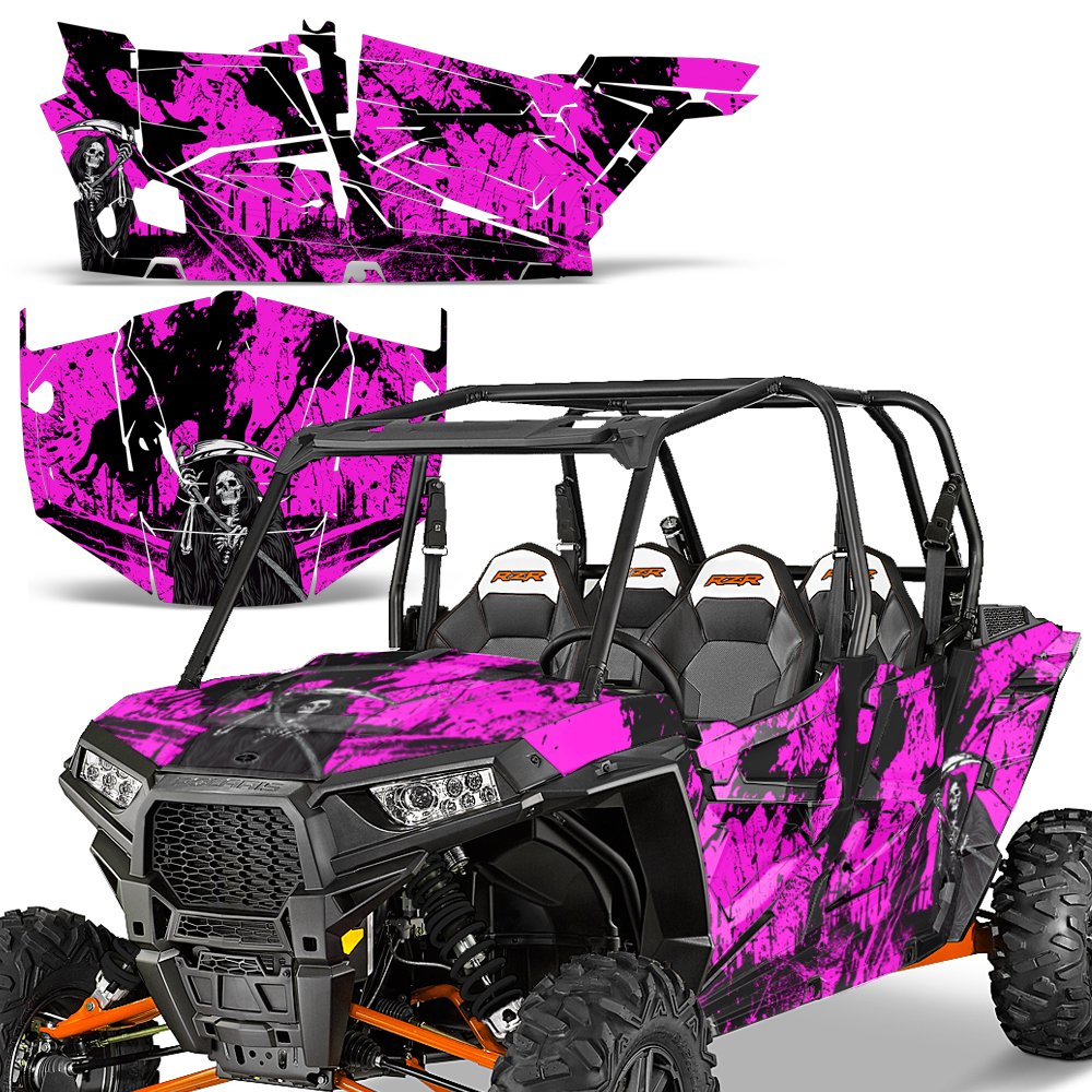 Amazon.com: Wholesale Decals UTV Graphics kit Sticker Decal Compatible ...