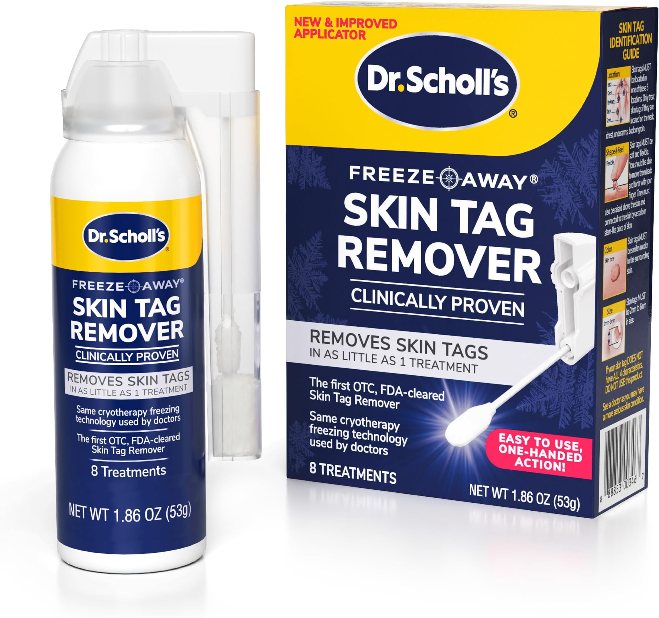 Amazon.com: Dr. Scholl's Freeze Away Skin Tag Remover - The First FDA ...