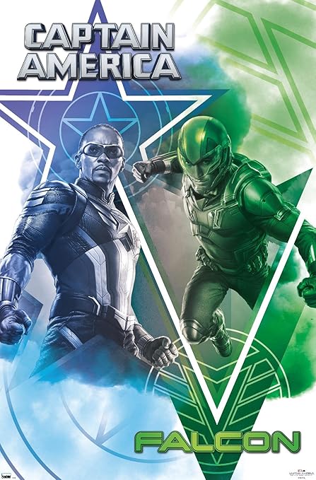 Amazon.com: Trends International Marvel Captain America: Brave New ...