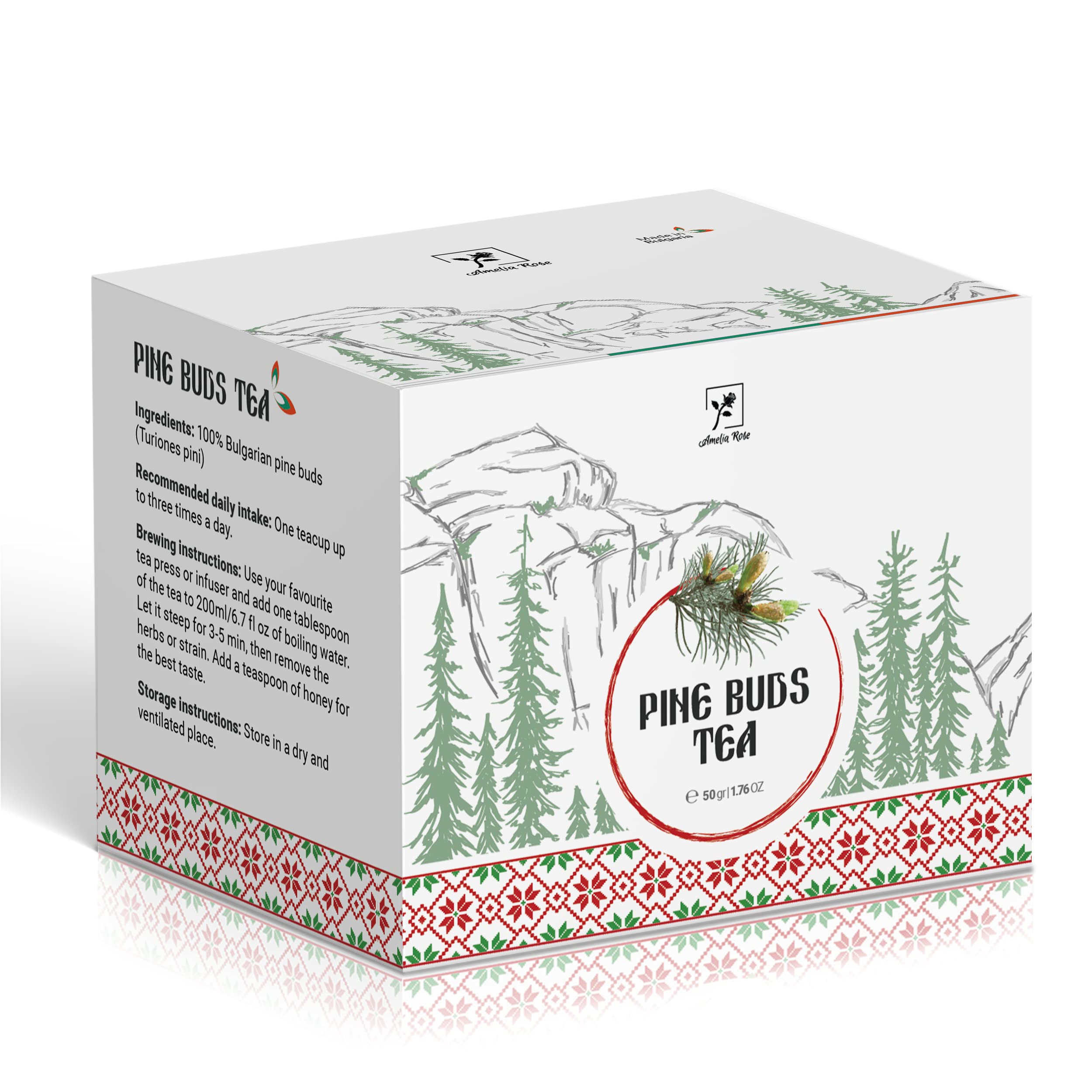 Pine Buds Tea by Amelia Rose | Pine needle tea | Cold and Flu relief ...