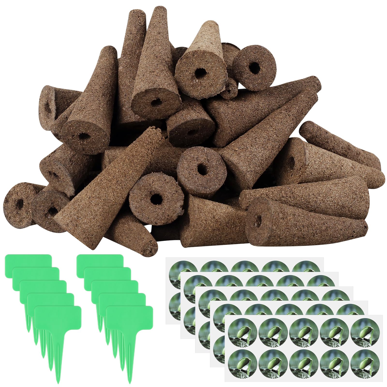 Amazon.com : MABCIRY 110PCS Seed Pods Kit, Hydroponic Grow Sponge, Seed ...