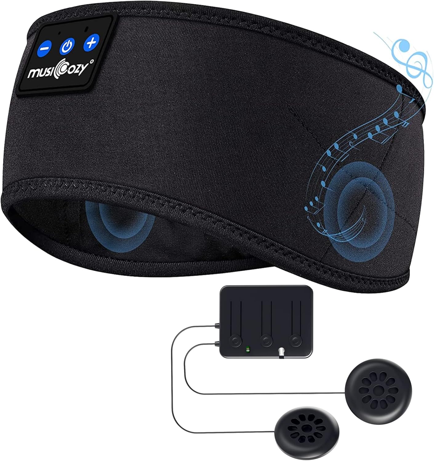 Amazon.com: MUSICOZY Sleep Headphones Bluetooth Sports Headband ...