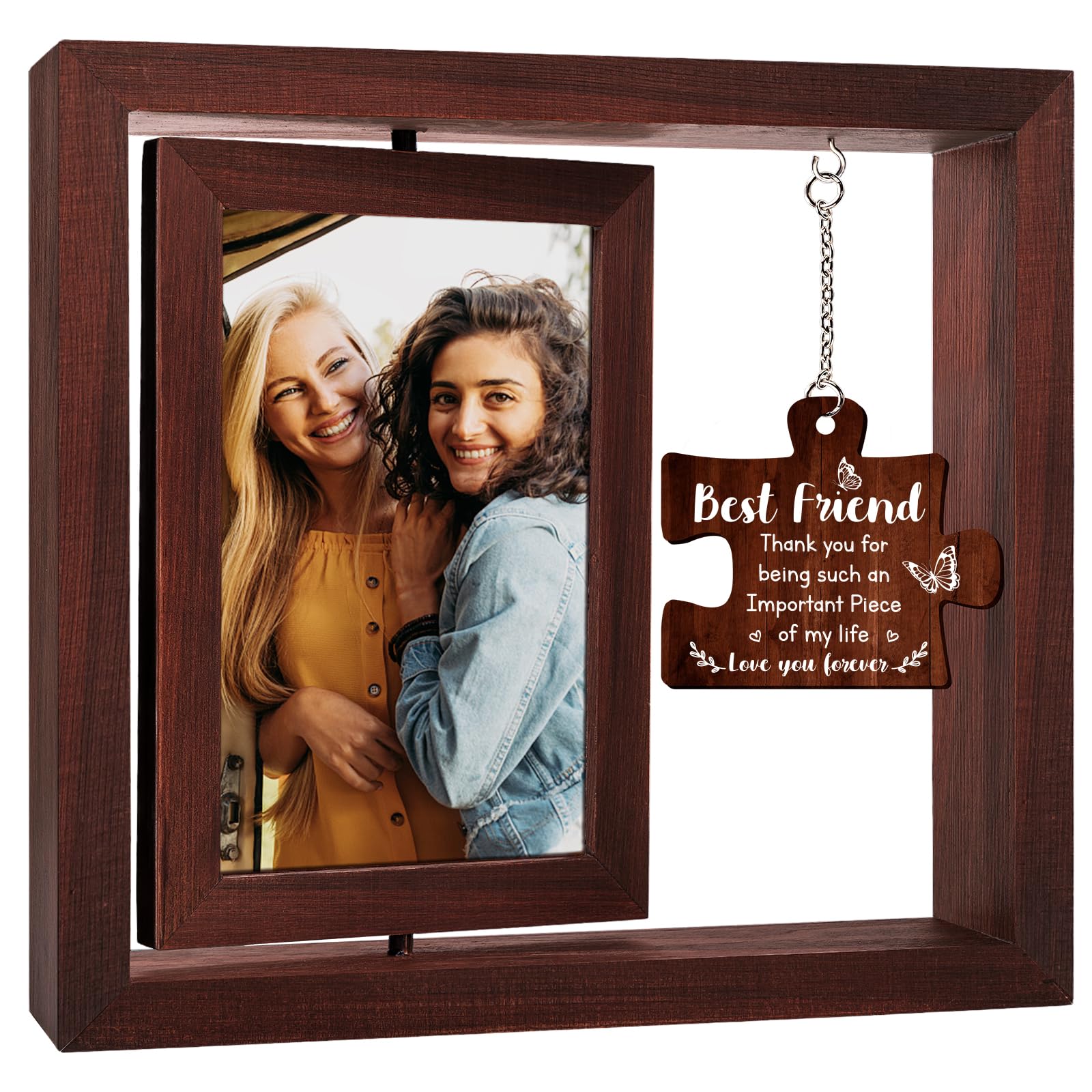 Best Friends Photo Frame, Friendship BFF Gifts for Women, Friends ...