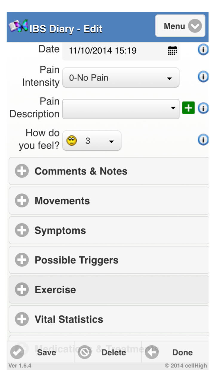 IBS Diary - App on the Amazon Appstore