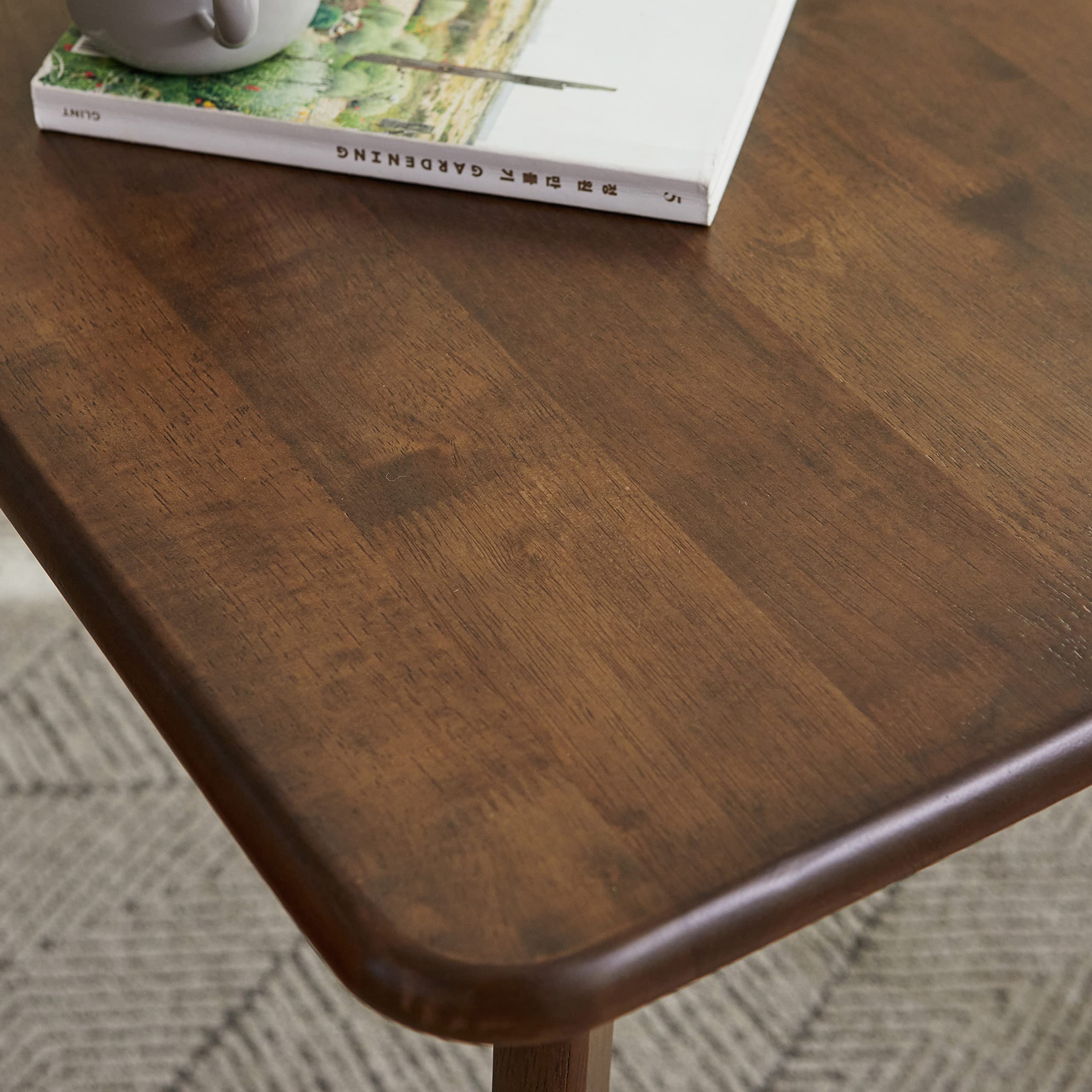 Snapklik.com : Livinia Canberra 47.2" Rectangular Wooden Dining Table ...