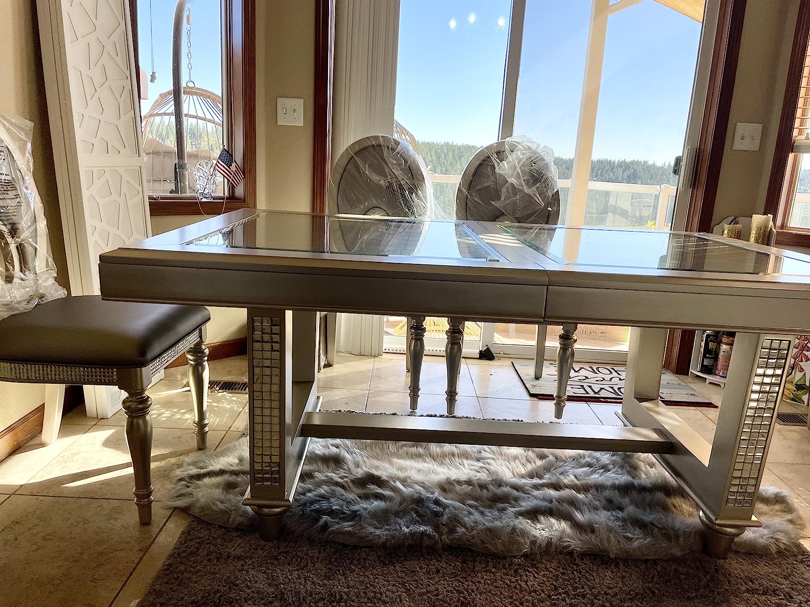 $35/mo - Finance JINS&VICO Dining Table for 6 Persons, Formal ...