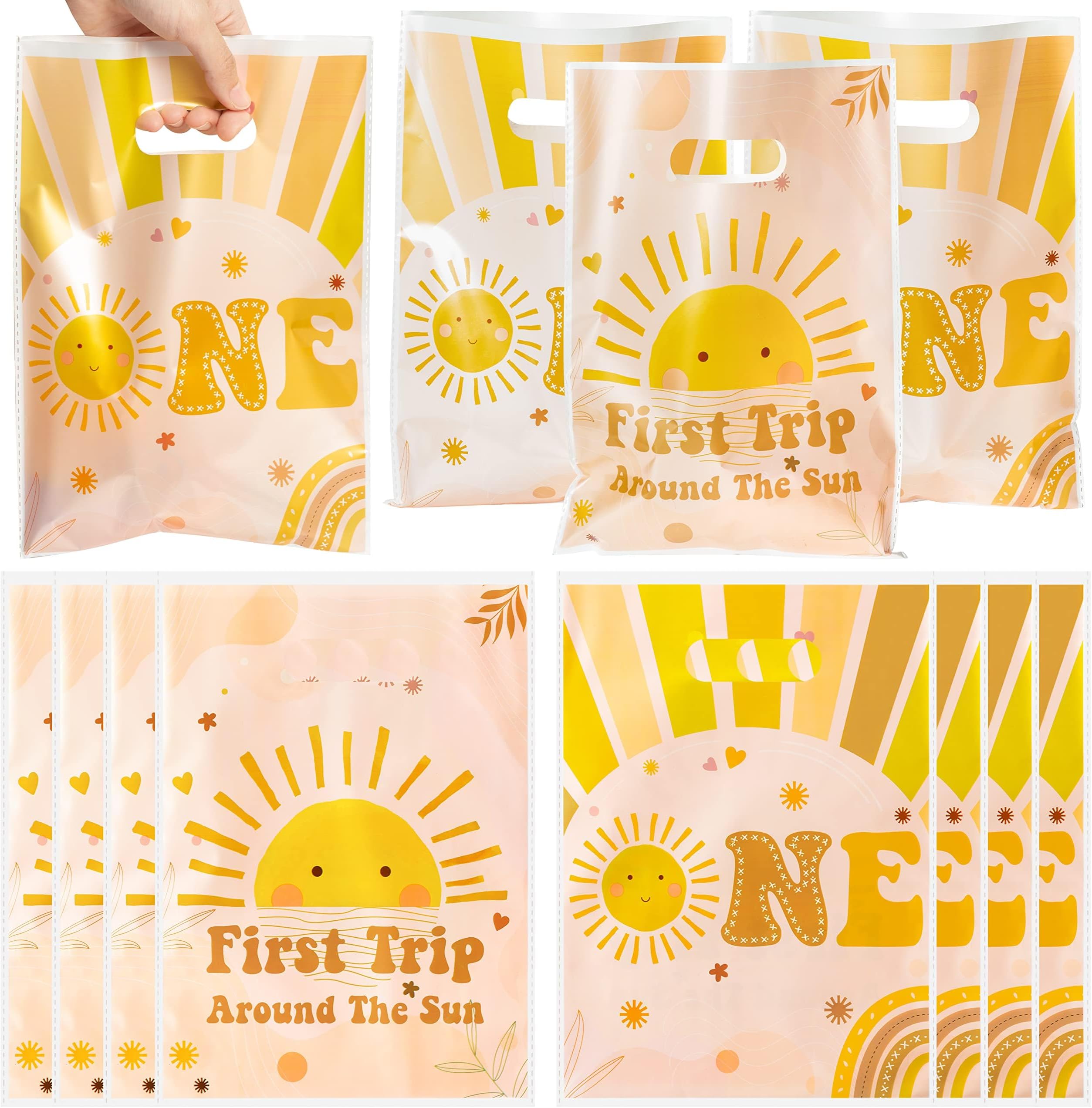Amazon.com: 24 Pieces First Trip Around The Sun Treat Boxes 1st ...