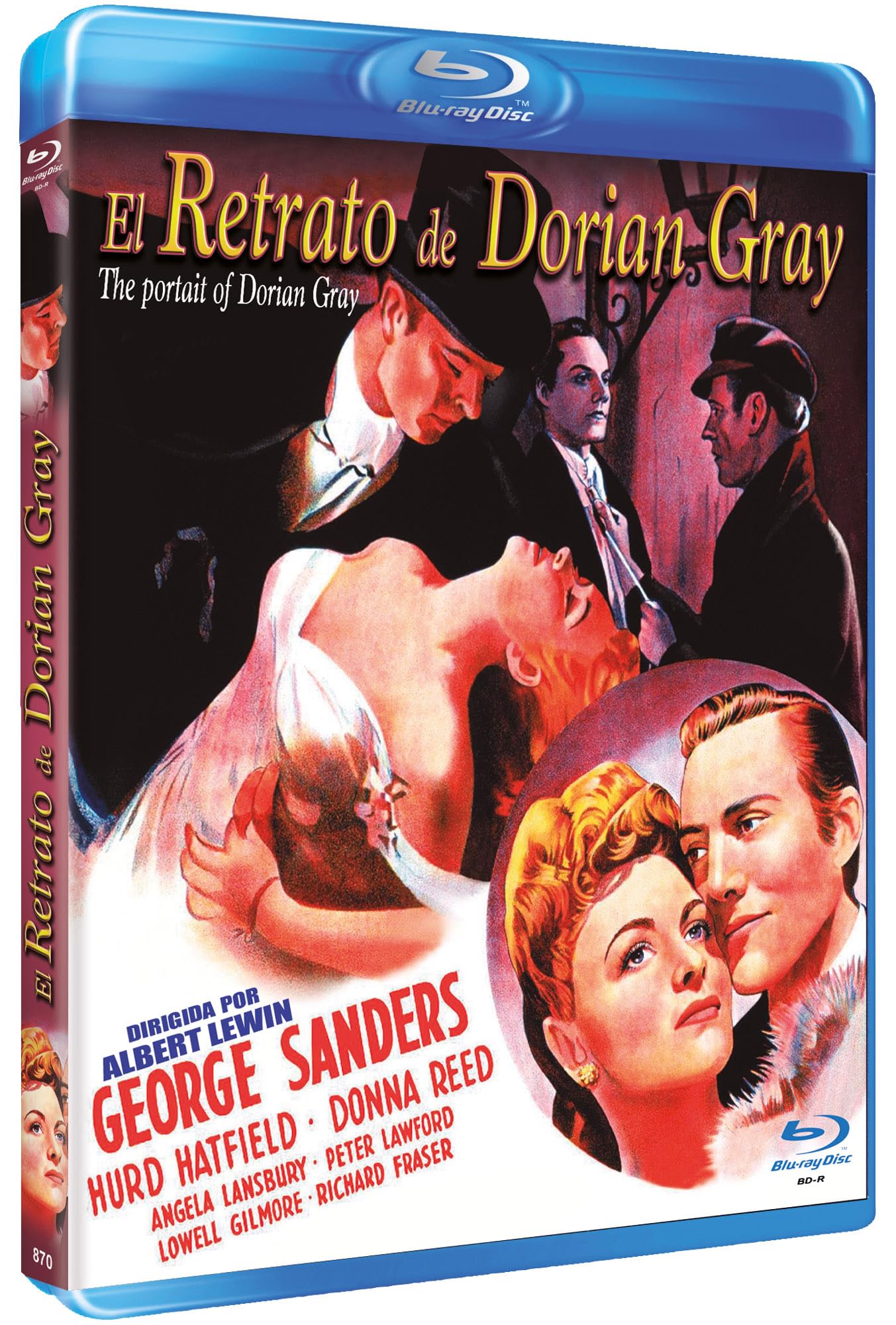 Amazon.com: The Picture of Dorian Gray (1945) [ Blu-Ray, Reg.A/B/C ...