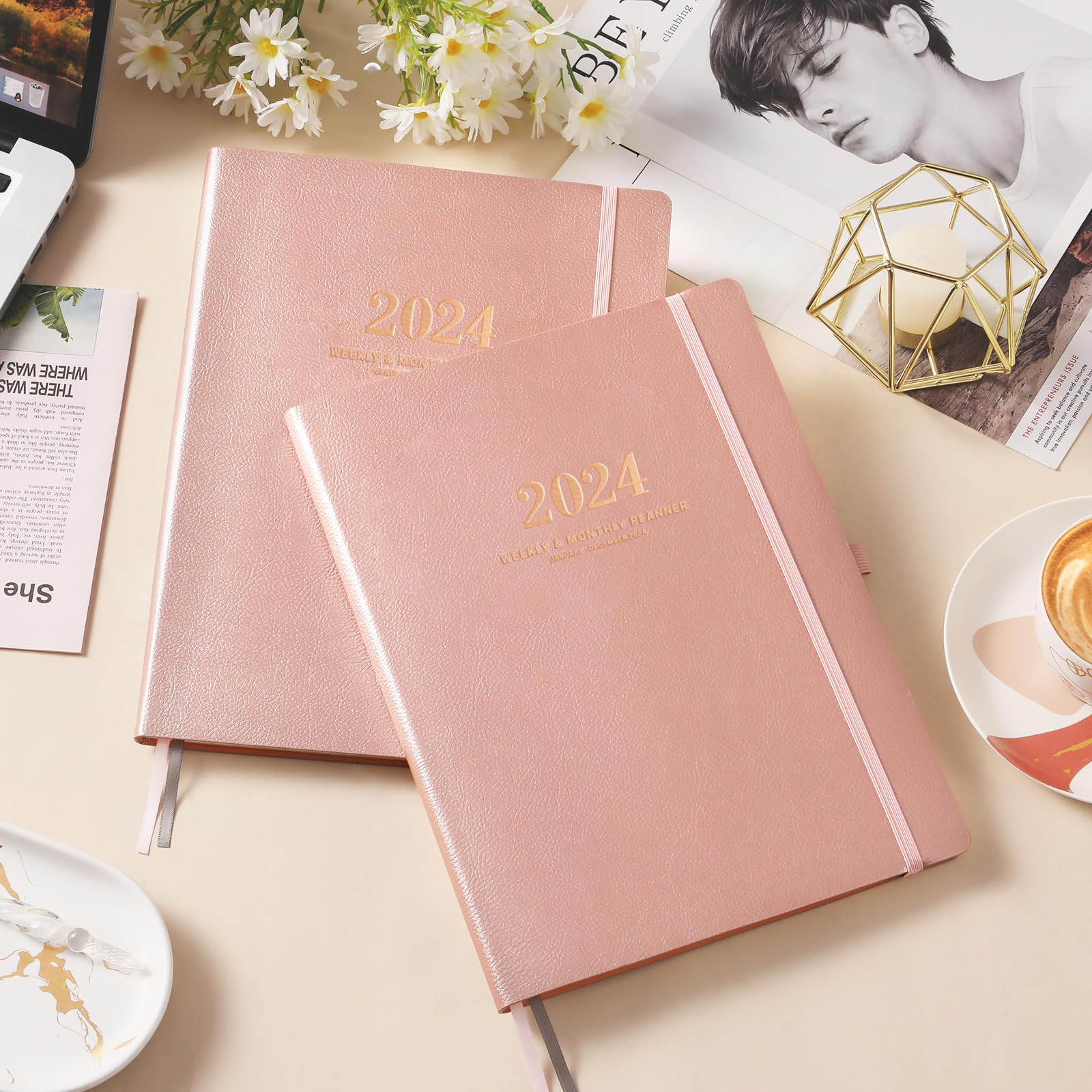 Snapklik.com : 2024 Planner - Weekly Monthly Planner 2024, January 2024 ...