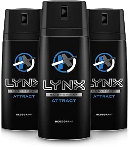 Lynx Attract For Him, Mens Fragrance, Masculine Body Spray Deodorant ...