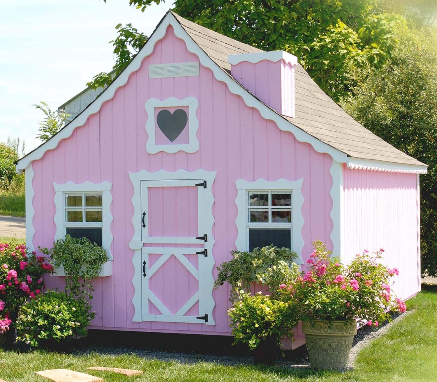 Amazon.com: 8 x 12 Gingerbread Playhouse Panelized Kit : Home & Kitchen